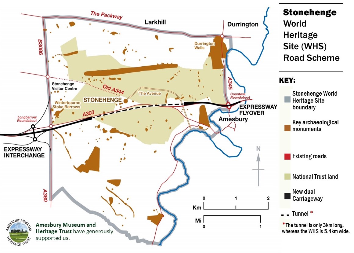 A303 Stonehenge scheme images & maps - Save Stonehenge World Heritage Site