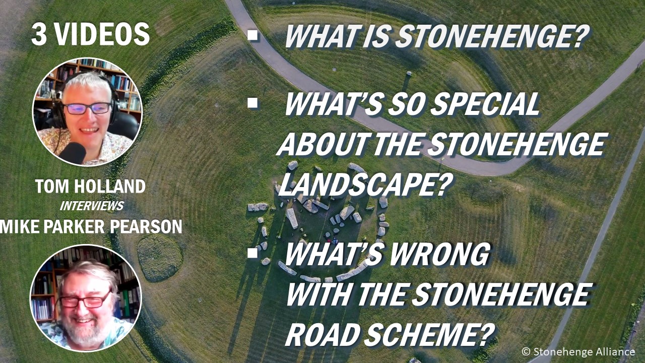 Trio of video interviews by Tom Holland with Professor Mike Parker ...